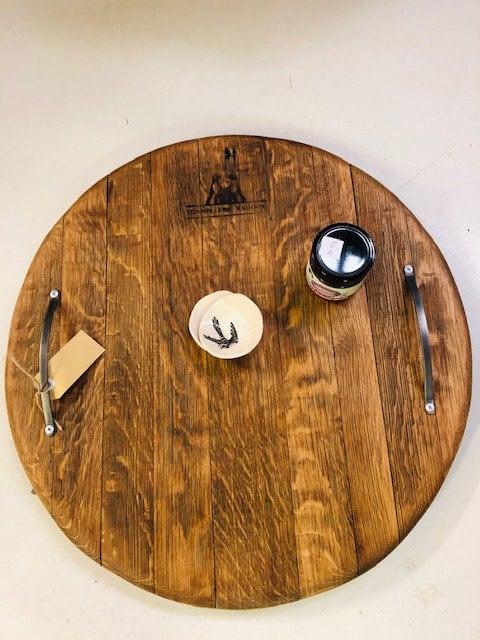 Wine Barrel Cheese Board-various | Echunga Trading Co