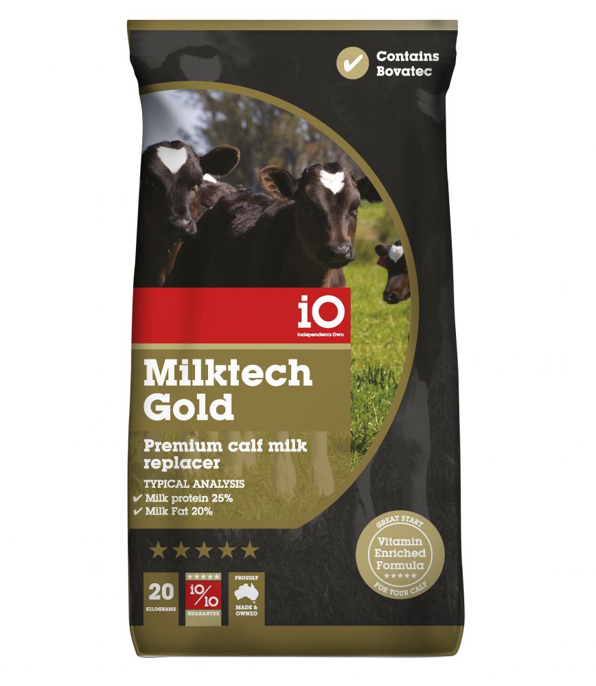 iO Milktech Calf Milk Gold 20kg | Echunga Trading Co